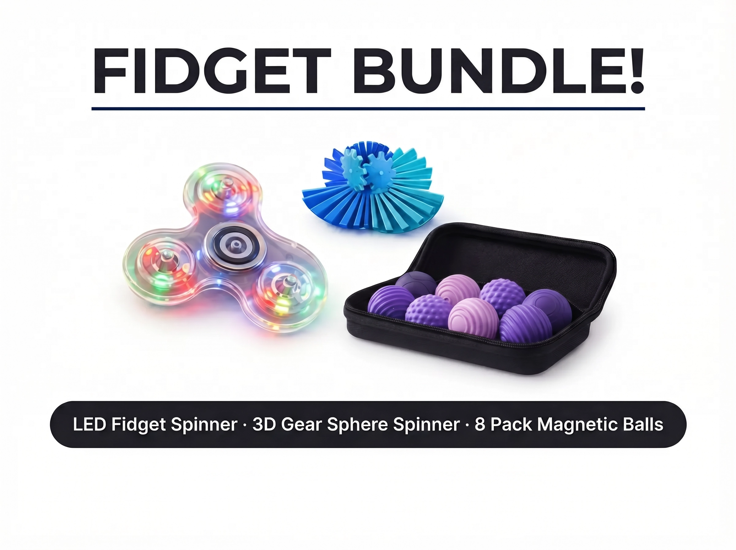 Fidget & Focus Toys for Kids | Spinners, Cubes & Stress Balls – Sensory ...